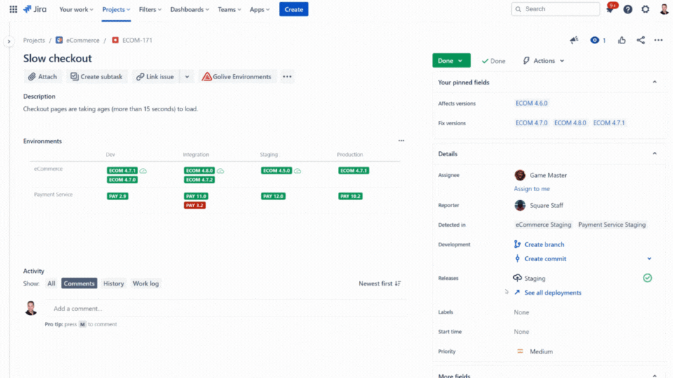 Jira Software Cloud Deployments